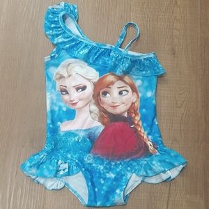 Disney | Swim | Disneys Frozen Elsa Ana Onepiece Swimsuit 6 | Poshmark